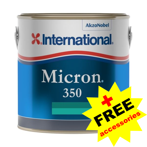 International Micron 350 Antifouling - Green - 2.5ltr (IPYBB6262.5UK)