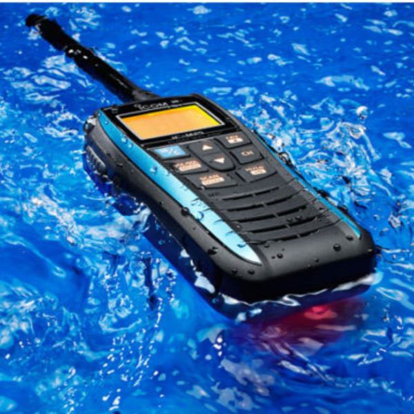 Icom IC-M25 Handheld Marine VHF Radio - Blue Band (M25-B)