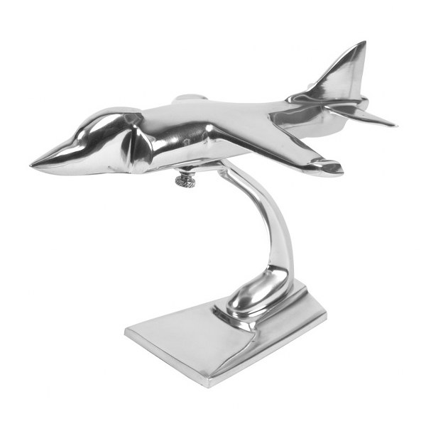 Nauticalia Aluminium Sea Harrier Sculpture- 20cm (3514)
