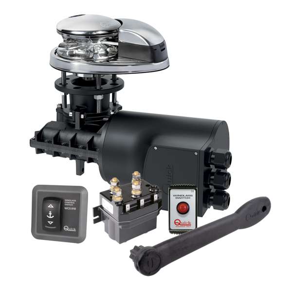 Quick DP2 712 Vertical Windlass Kit 12v 700w 8mm (Q-DP2131103K) (FSDP20712008A07)