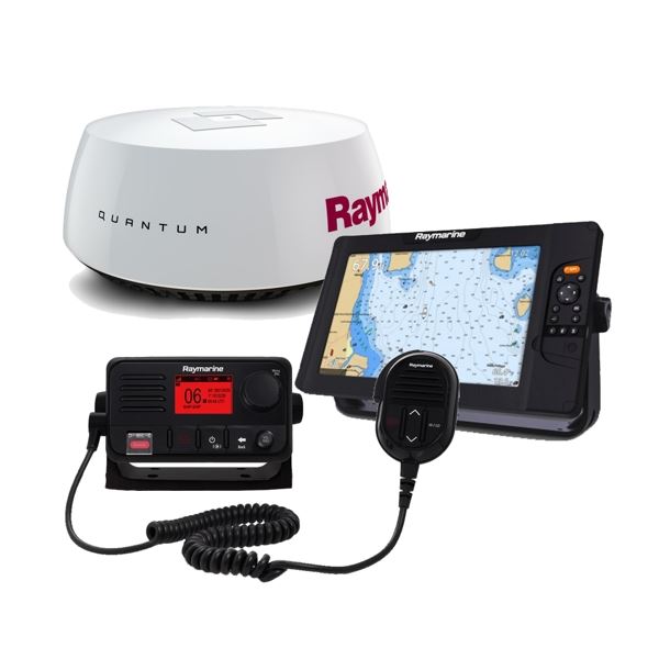 Raymarine Element 12S System Pack cw Ray 53 VHF & Quantum Radar (OFFER3)