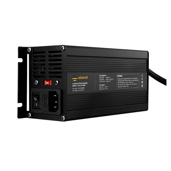 Rebelcell 29.4V12A Lithium-Ion Battery Charger - 29.4V / 12A (LC29V12REUA)