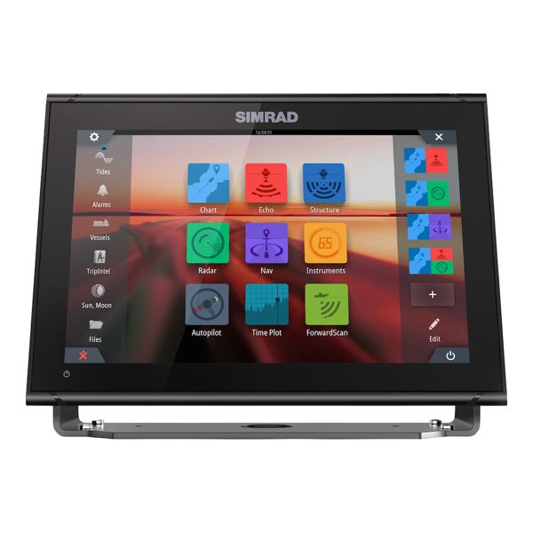 Simrad GO12 12-inch Chartplotter and Radar Display with Global Basemap ...
