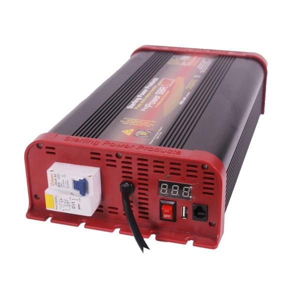 Sterling Power SIBR121600 Pro Power SB Pure Sine Wave Inverter c/w RCD ...