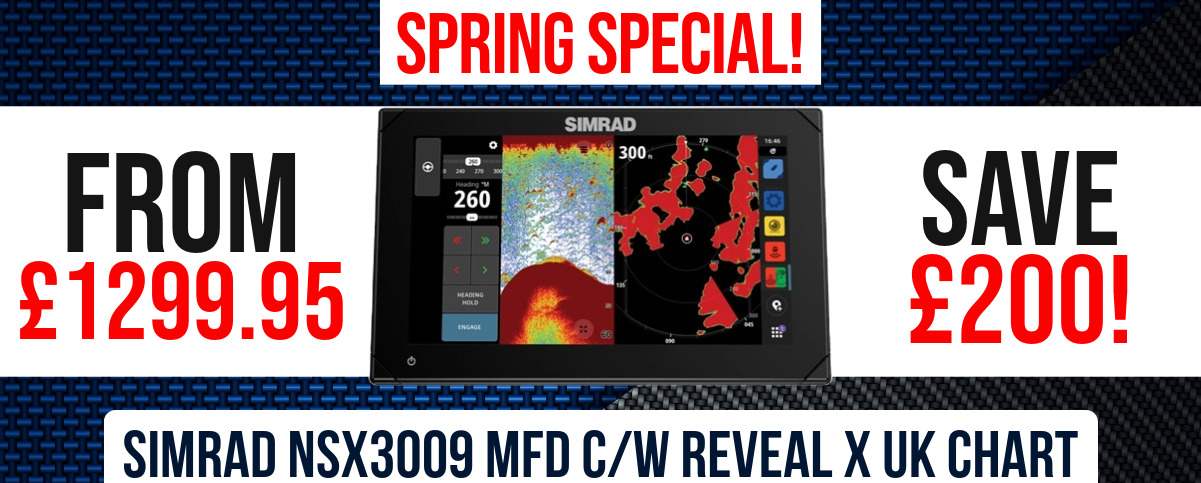 Simrad NSX3009 Plotter with FREE Chart