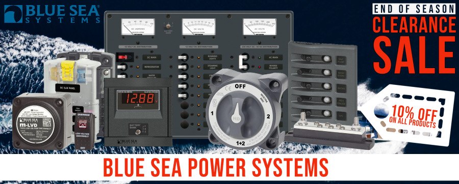 Blue Sea Terminal Block Ind 8 Cir 20a (8-22408)